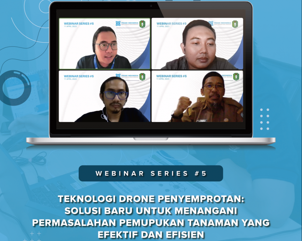 FROGS INDONESIA - AXIOO - ASABA MENGUMUMKAN PELUNCURAN DRONE PENYEMPROT ...